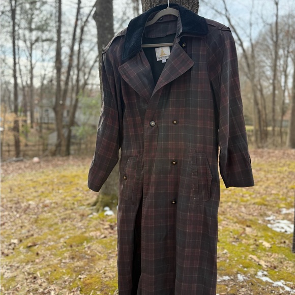 misty harbor | Jackets & Coats | Vintage 9s Misty Harbour Plaid Trench ...